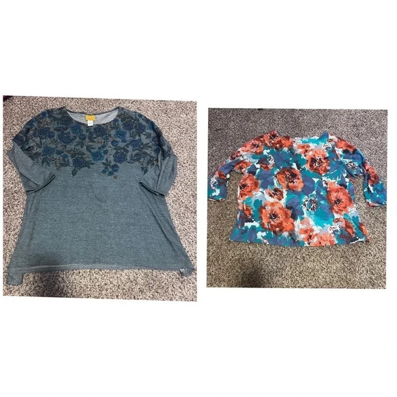 Ruby Rd. | Tops | Lot Of 2 Ruby Rd Xl Womens Tops | Poshmark
